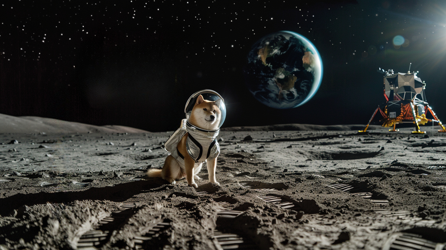 $BARKS ON THE MOON 🌕 NOT JUST A DOG 🐕 THE DOG ON KASPA